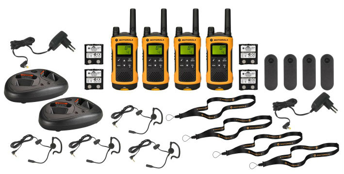 Motorola TLKR T80 Extreme Quad - Walkie talkies PMR446 - Onedirect